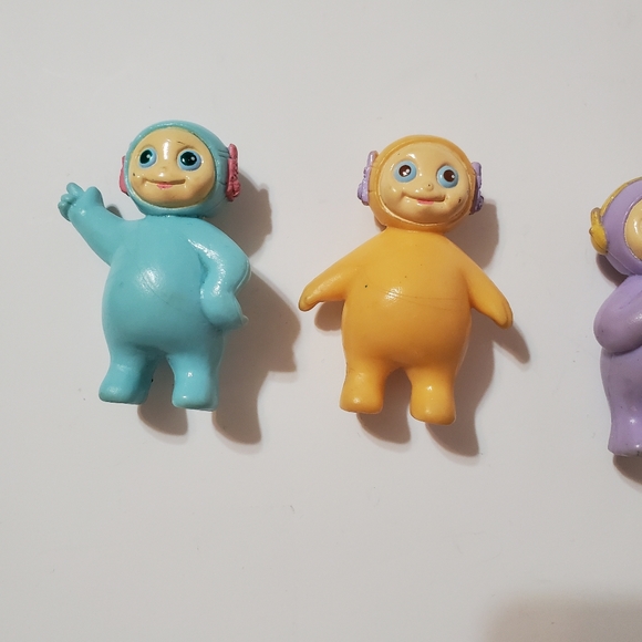Toys | 3 Teletubbies Miniature Figures | Poshmark